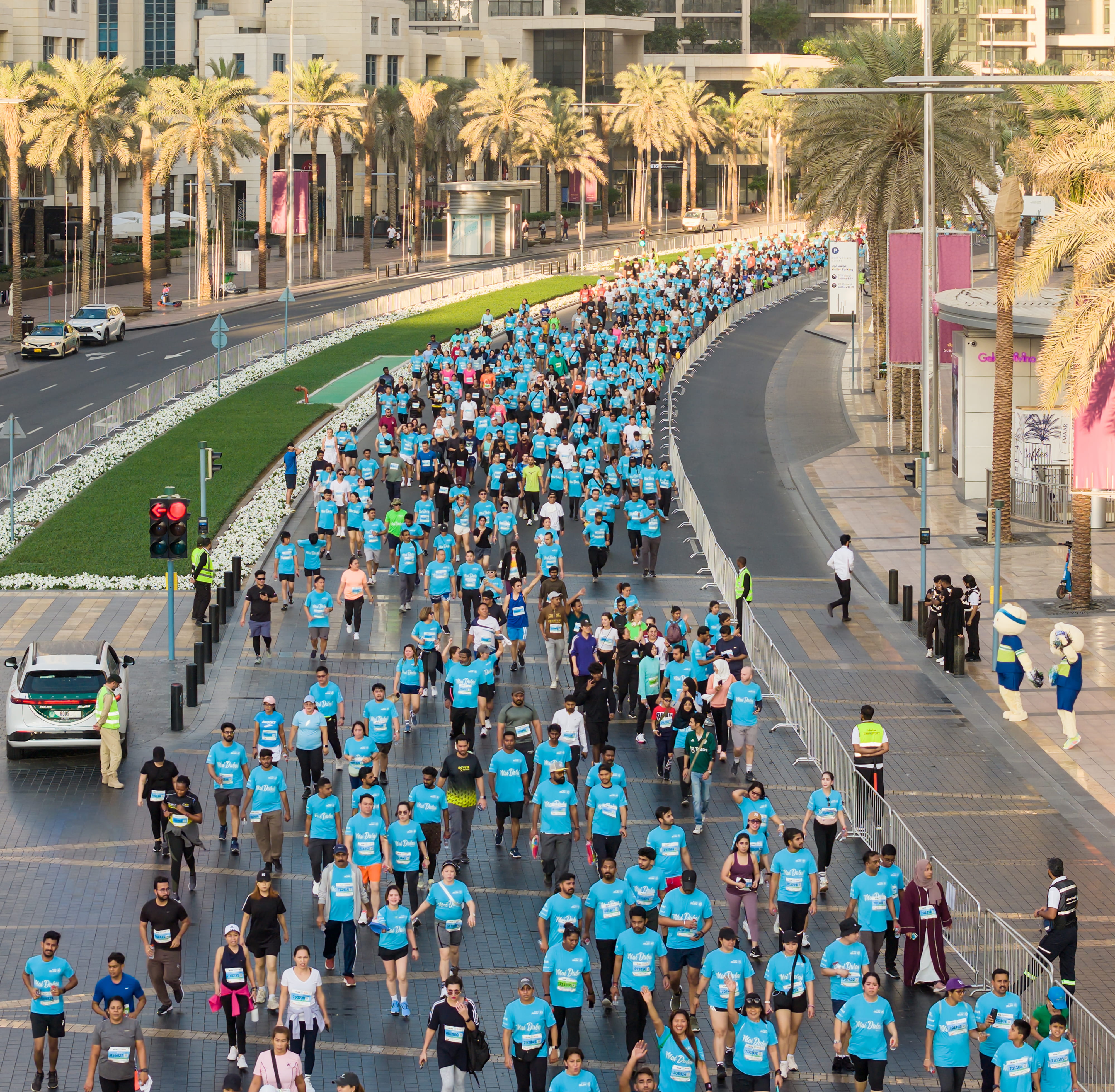 Over 300000 athletes descend on Sheikh Zayed Road for Dubai Run 2025