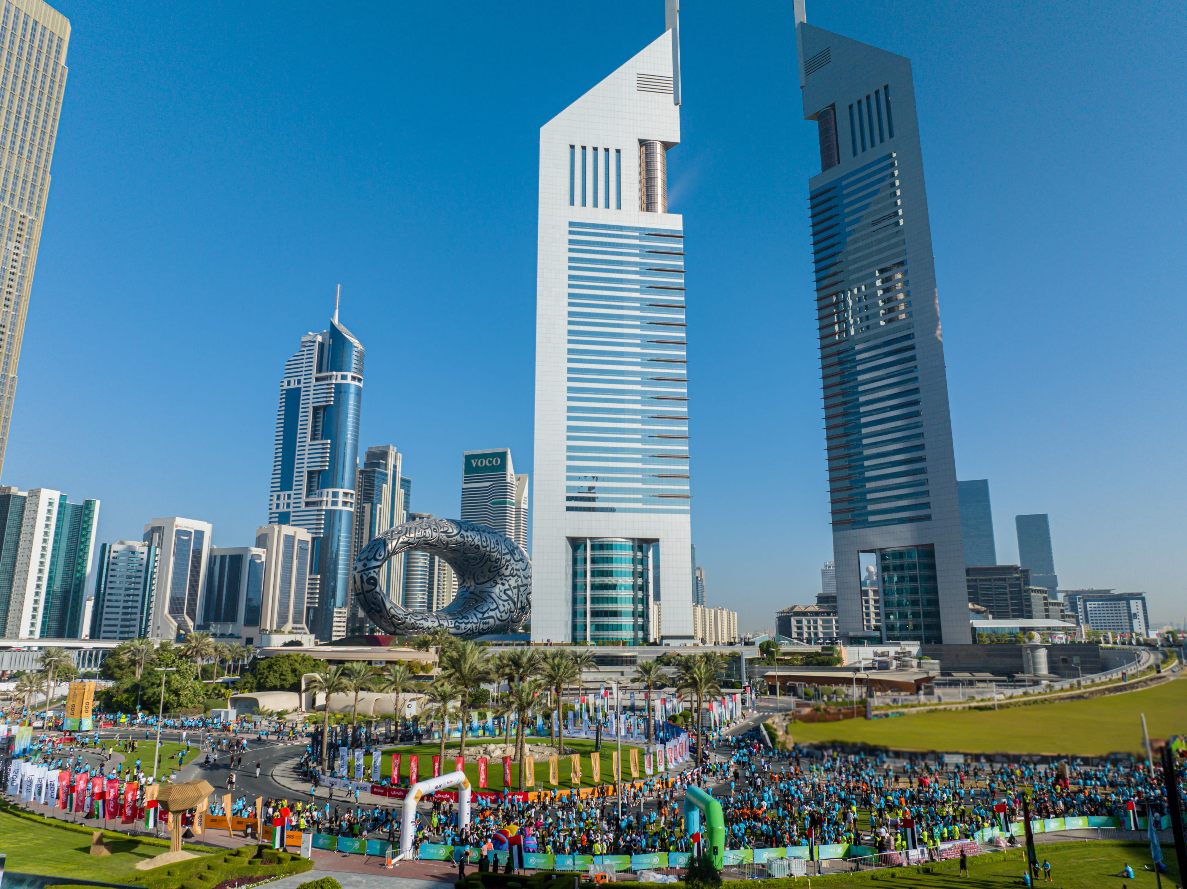Over 300000 athletes descend on Sheikh Zayed Road for Dubai Run 2025