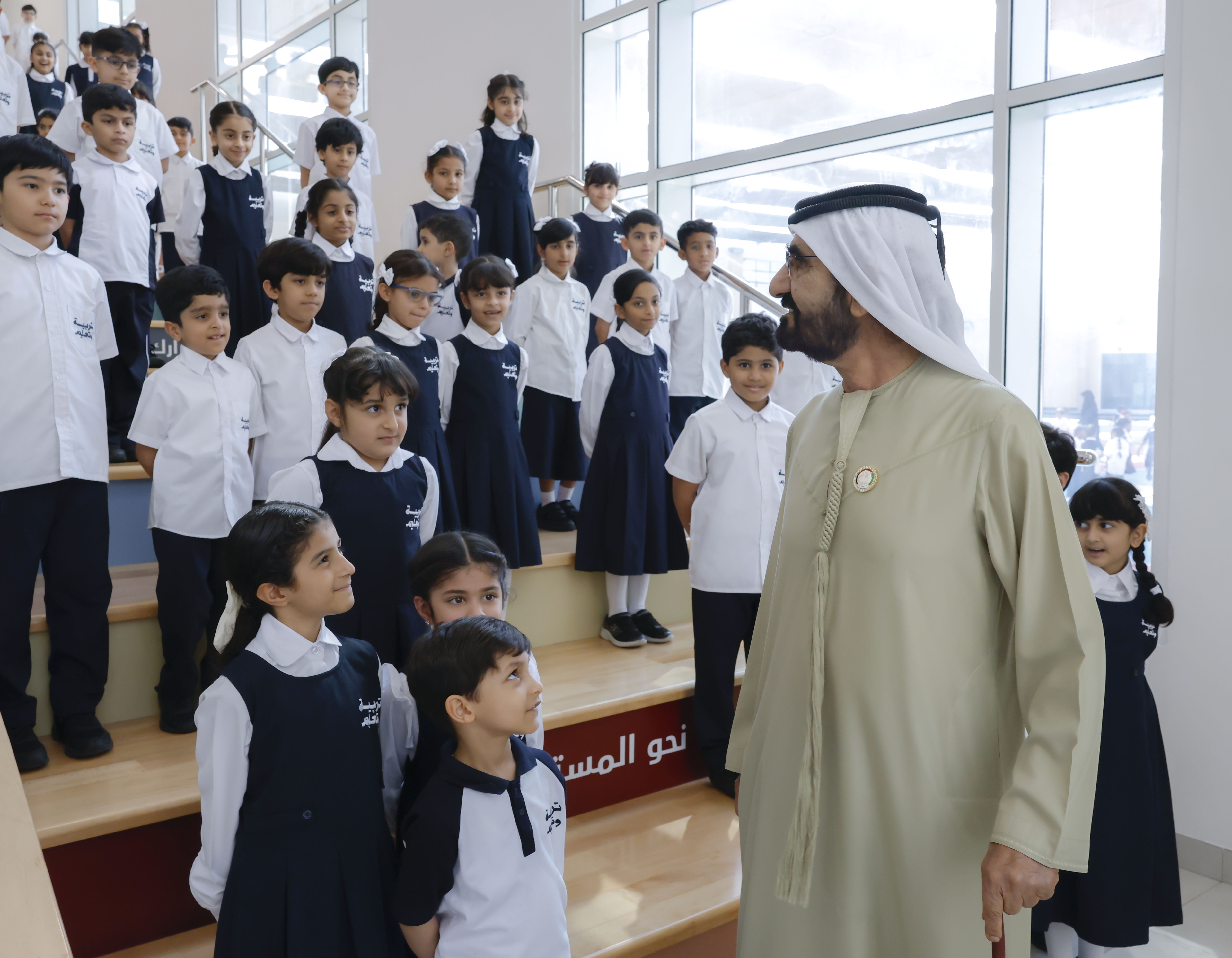 Mohammed bin Rashid visits Zayed Educational Complex in Al Warqaa